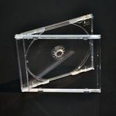 Standard jewel case with tray (black or clear) | DiskBank